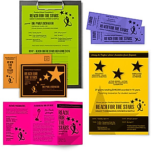 Astrobrights Colored Cardstock, 8.5" x 11", 65 lb., Happy Assortment, 250 Sheets