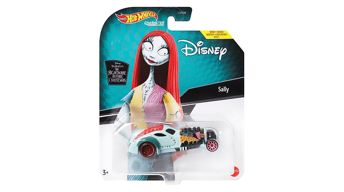 Hot Wheels Sally Character Car - Nightmare Before Christmas Collectible