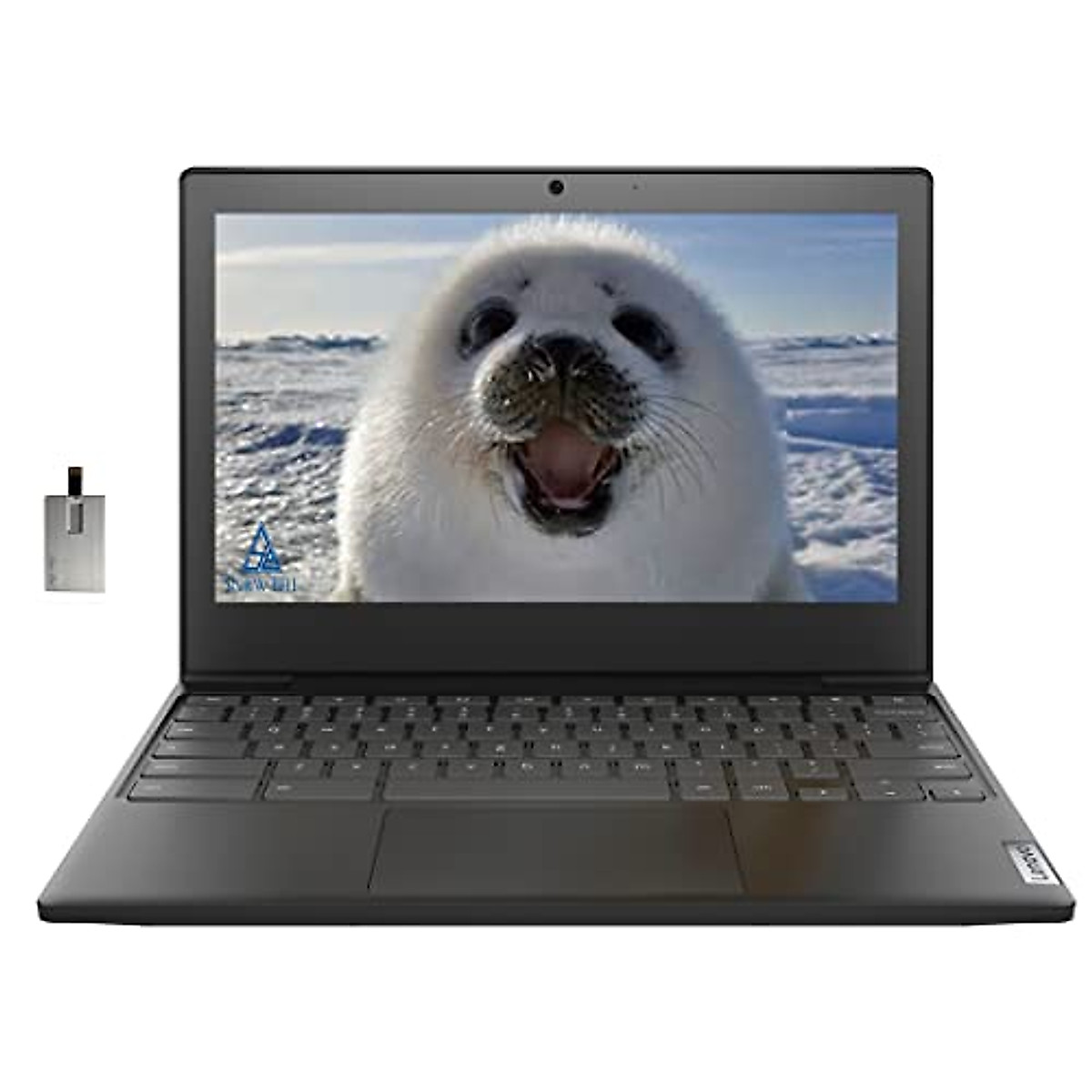 Lenovo 2022 Chromebook 3 11.6" HD for Business and Student Laptop, Intel Celeron N4020 Processor, 4GB RAM, 64GB eMMC, Intel HD Graphics, HD Webcam, Black, Chrome OS, 32GB USB Card