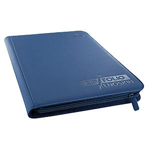 Ultimate Guard Zipfolio 360 – 18 Pocket Xenoskin Blue