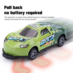 Children's Stunt Alloy Toy Car, 360° Flip Jumping Stunt Toy Cars Kids Stunt Alloy Car Set, Pull Back Catapult Toy Cars Mini Model Cars for Kids, Pull Back Vehicles Diecast Cars Models (8 Pcs/Set)