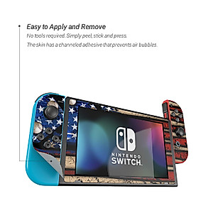 Old Glory - Decal Sticker Wrap - Compatible with Nintendo Switch