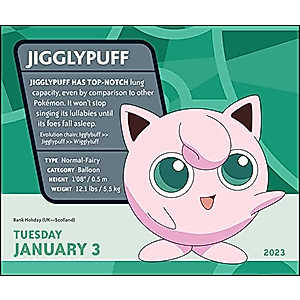 Pokémon 2023 Day-to-Day Calendar