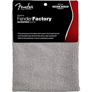 Fender Guitar Super Care Kit Bundle with Custom Shop Deluxe Guitar Care System 4 Pack, Super-Soft Dual-Sided Microfiber Cloth, and Fender Factory Microfiber Cloth