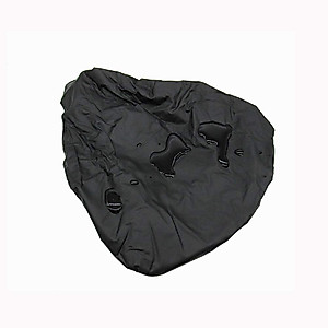 BTYONON 3 Pcs Black Bicycle Saddle Rain Cover Waterproof Bike Seat Rain Cover (Rain and Dust Resistant)