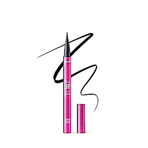 JOAH Line Up Liquid Eyeliner with Precision Felt Tip, Waterproof, Long Lasting, Smudge Proof Eye Liner, Black
