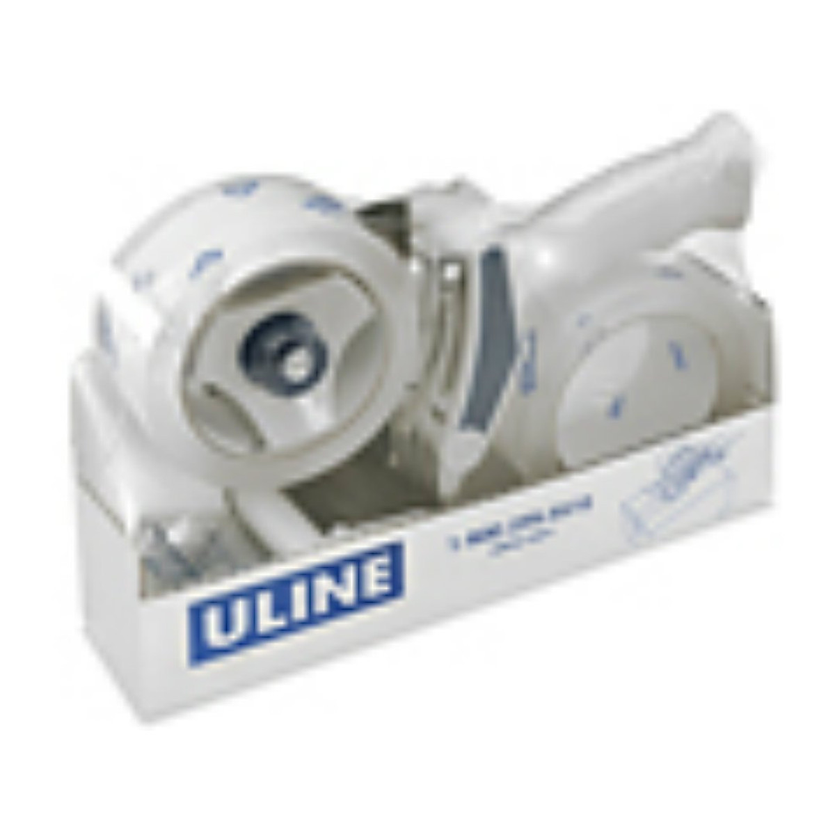 Uline Industrial Plus Shipping Packaging Tape with Top Gun Dispenser, with Two 2 Inches X 55 Yd