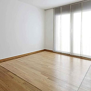 Clear PVC Desk Chair Mat Clear Vinyl Runner Rug for Hard Wood/Tile Floor,1.5mm Thick,100% Waterproof Vinyl Plastic Floor Mat,Can Be Cut,Door Mats,Indoor Outdoo,60/80/100/120/140cm wide for Office & Ho