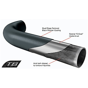 Smittybilt Sure Step 3 Diameter Side Bars (Textured Black) - JN40-S2T"