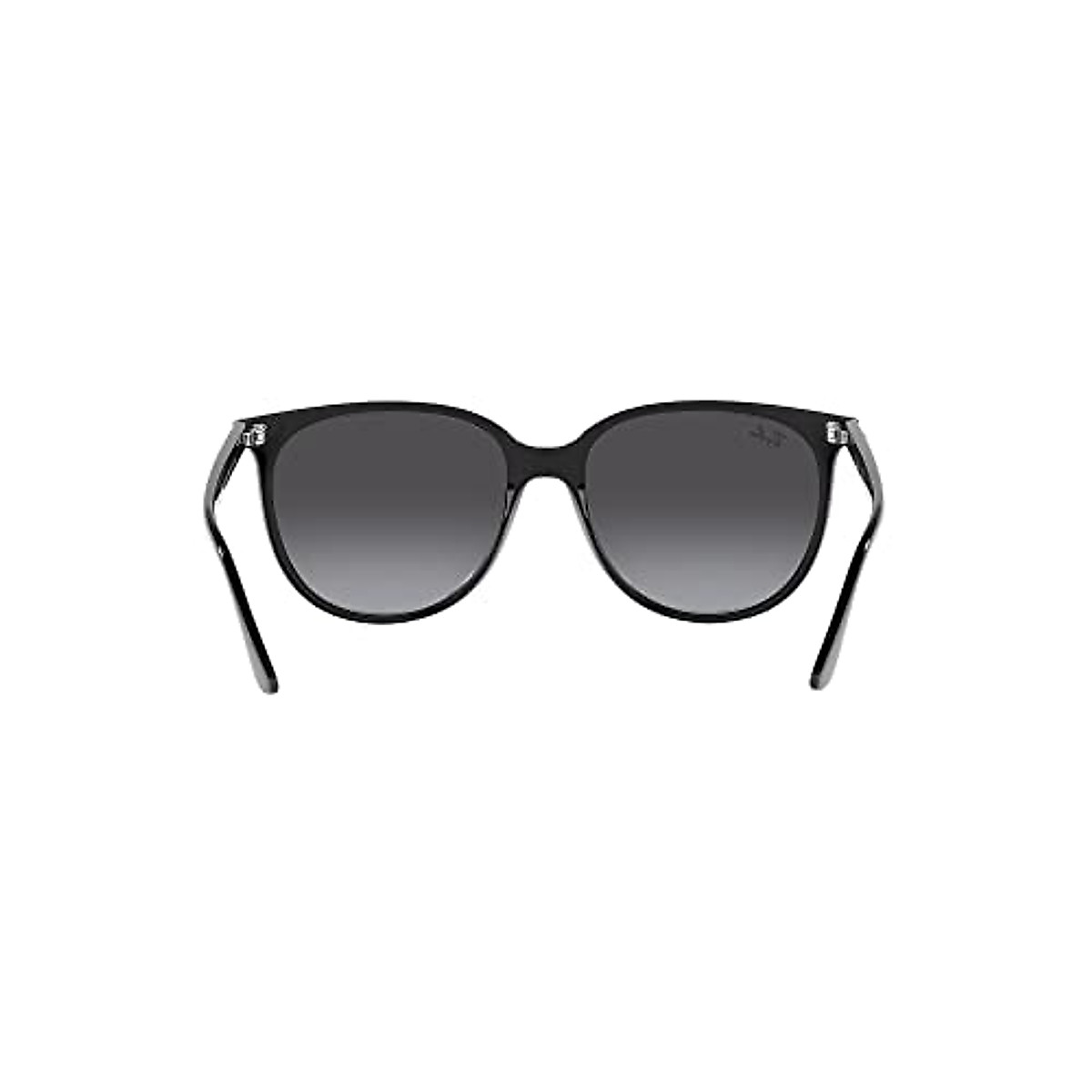 Ray-Ban Women's RB4378F Low Bridge Fit Square Sunglasses, Black/Grey Gradient, 54 mm