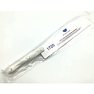 CUTCO Model 1725 French Chef Knife with White "Pearl" handle..........9.2" High-Carbon Stainless blade........5¾" thermo-resin handle...in factory-sealed plastic bag.