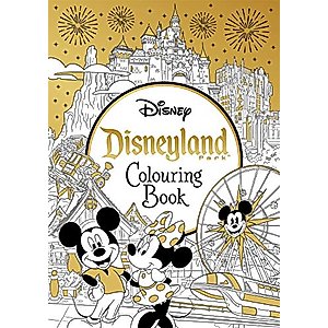 Disneyland Parks Colouring Book