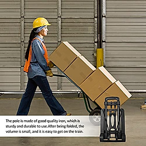 Alipis 1pc Folding Trolley Foldable Folding Bike Shopping Pp