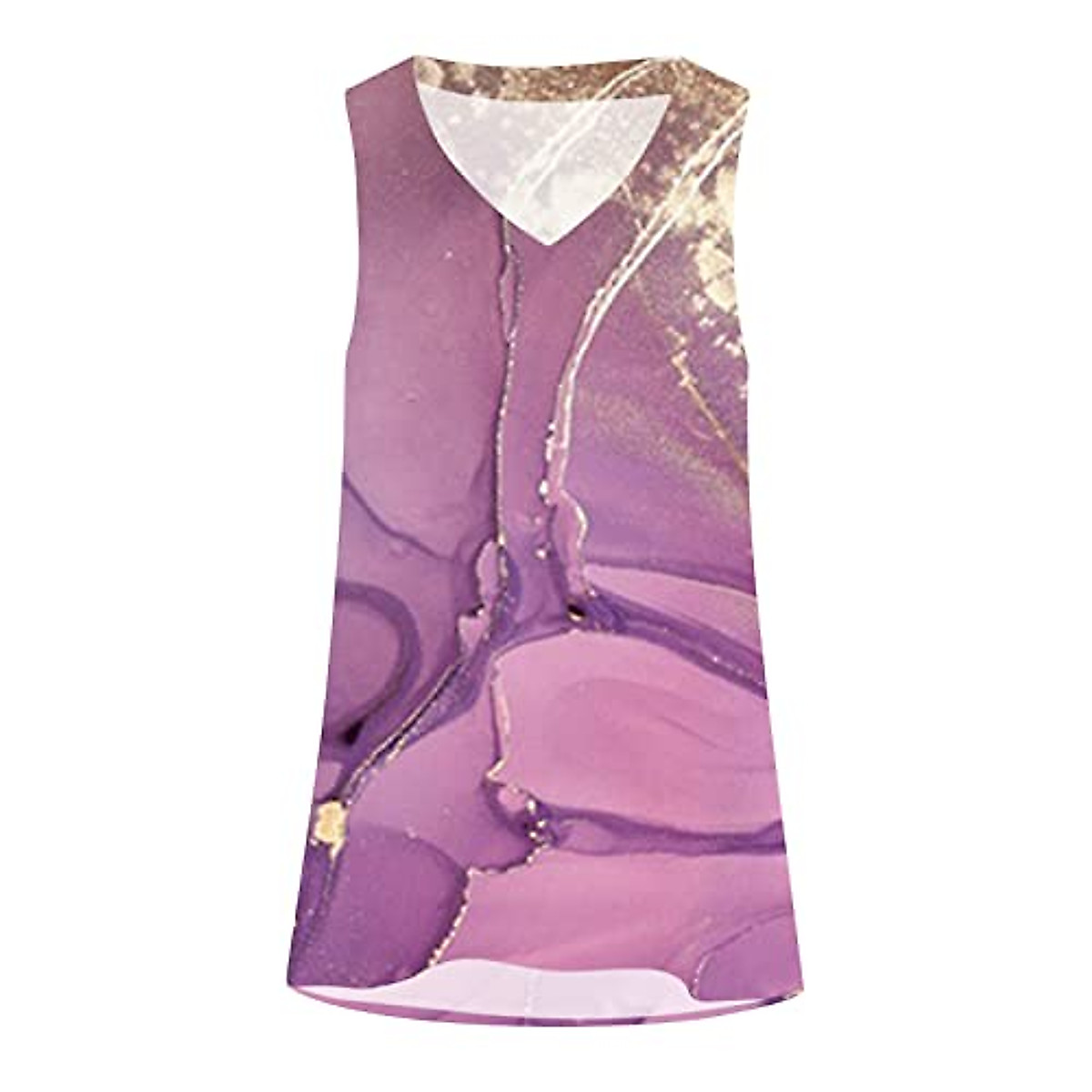 Tank Tops Women Generic 2023 Orange and Black Shirts for Summer Womens Denim Top Women Shirts Business Casual Camisole Tank Top Floral Print Short Sleeve Tops（8-Purple,Large）