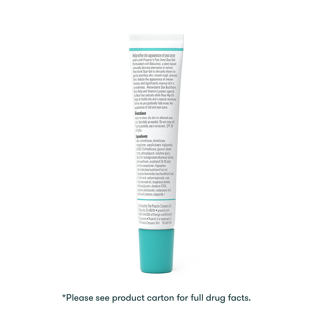 Proactiv Post Acne Scar Gel for Face with Antioxidants and vitamin E, Skin Smoothing Moisturizing - 1 oz.