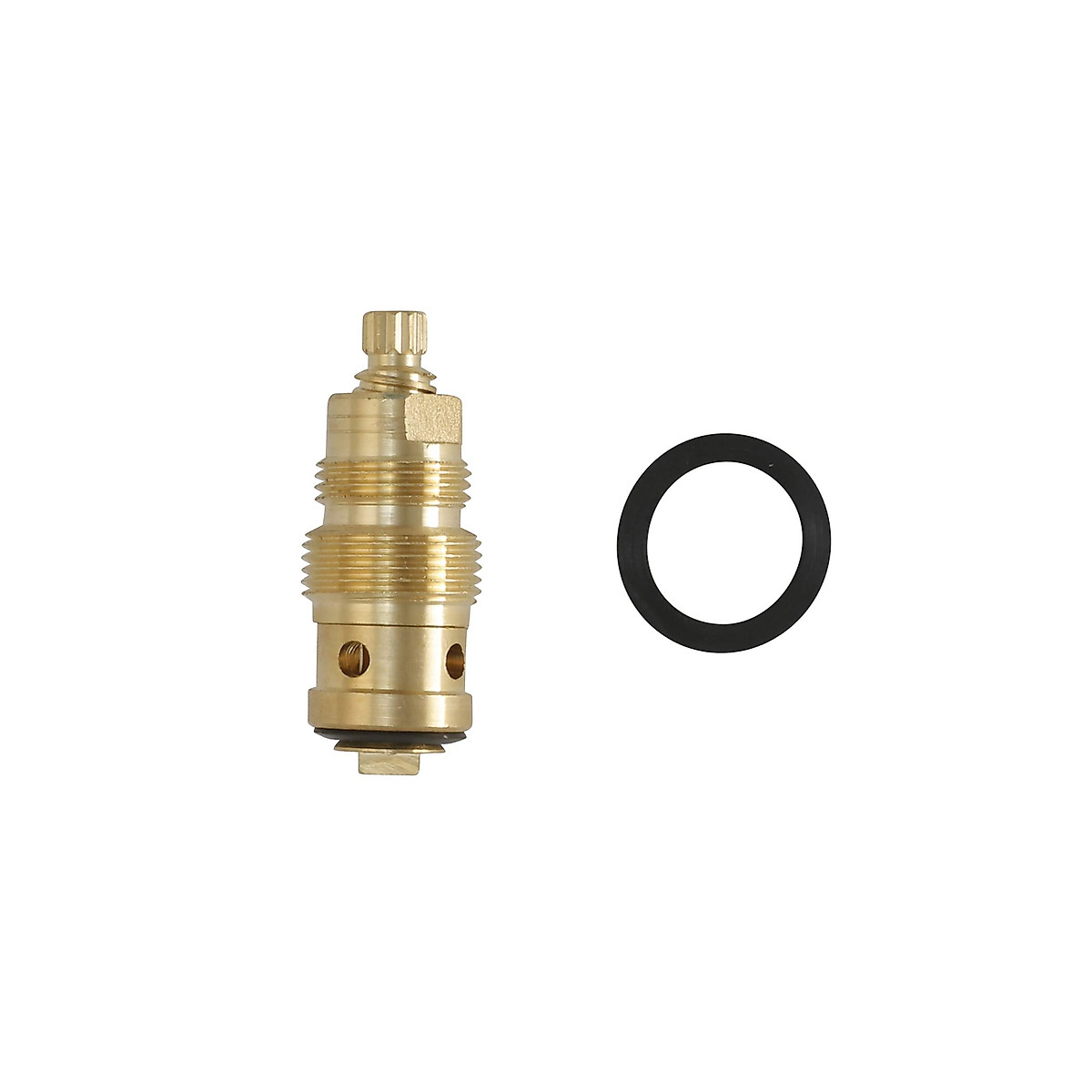 DANCO Reduced-Lead, Durable Brass Hot Water Stem for Crane LL Faucets, 5A-1H, 1-Set (15119E)