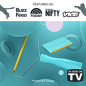 Uproot Cleaner Pro Pet Hair Remover & Mini - Pet Hair Removal Tool Multi Fabric Edge & Carpet Scraper - Cat for Couch, Cat Towers, Car Detailing The Furry-Situation Survival Kit