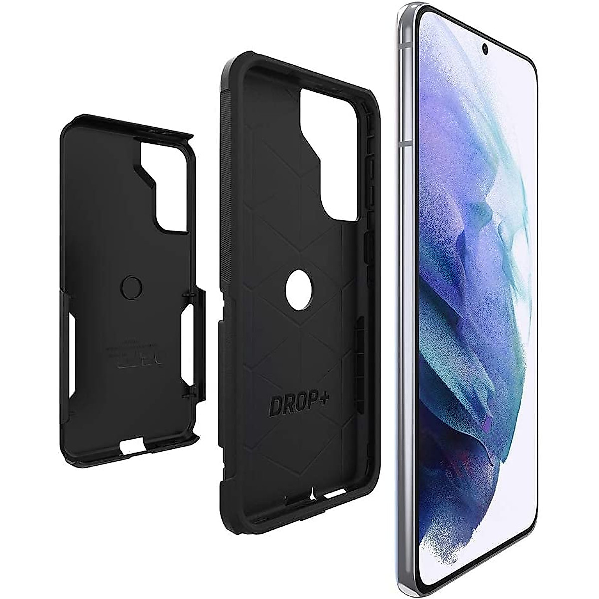 OtterBox Commuter Series Case for Samsung Galaxy S21+ 5G (Only) - Non-Retail Packaging - Black