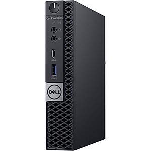 Dell Optiplex 5060 Micro Desktop, Intel Core i5-8500T 2.1GHz, 16GB DDR4, 256GB SSD, Win10Pro (Renewed)