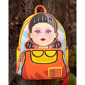 Loungefly Netflix Squid Game Light Up Singing Young Hee Cosplay Mini Backpack