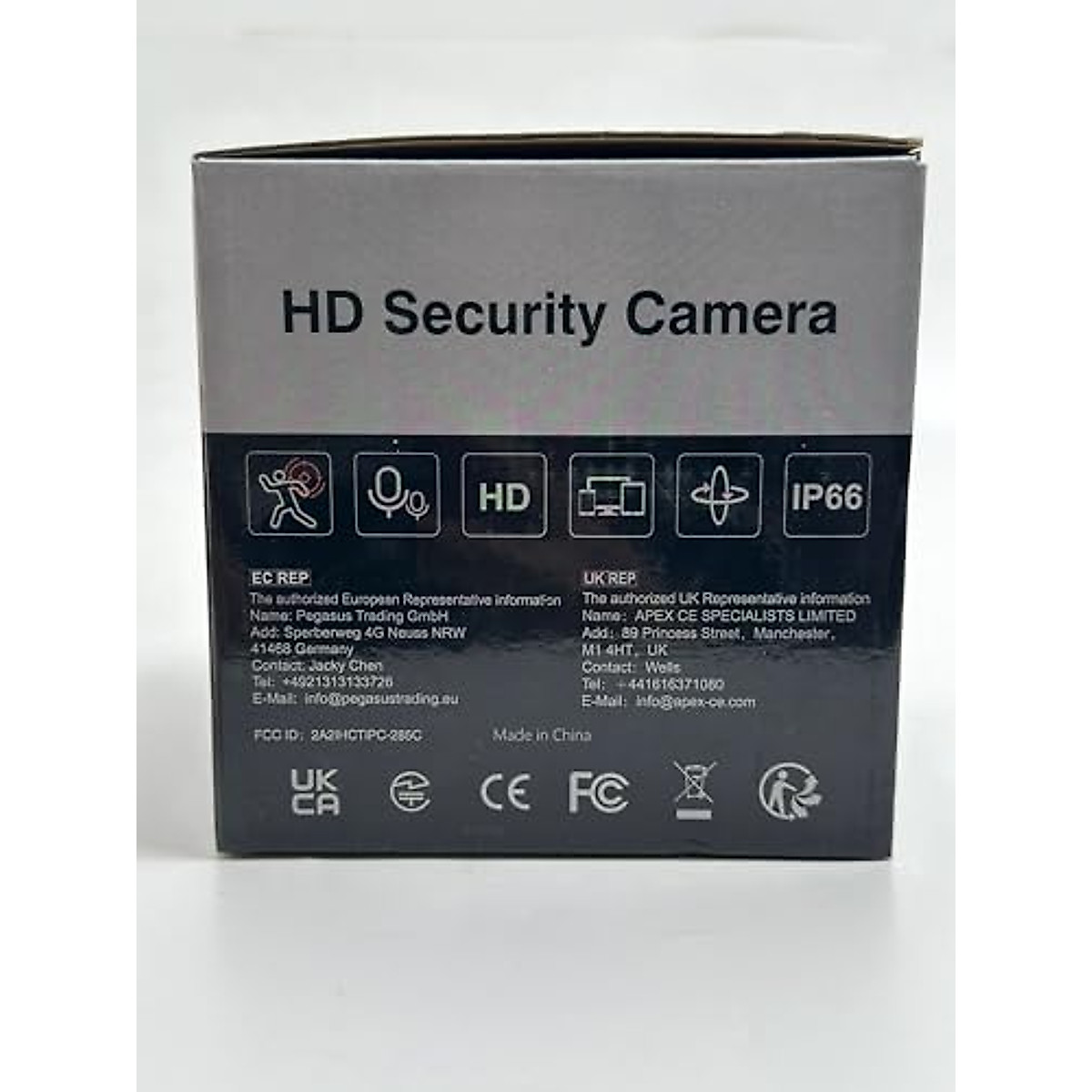 Ctronics 30X Optical Zoom 5MP Security Camera Outdoor WiFi 2.4/5GHZ, PTZ Camera Outdoor with Auto Scan/Track/Zoom, Human Detection, 492ft Night Vision, Sound Light Alarm, Two-Way Audio Metal/Cloud