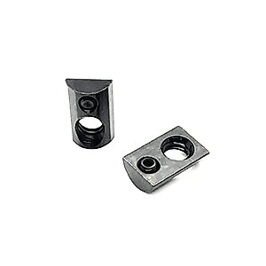 Roll-in T-Nut | Set Screw | 1/4-20 Thread | 10 Series T-Slot | 96 Pack | Compatible with 8020: 3313