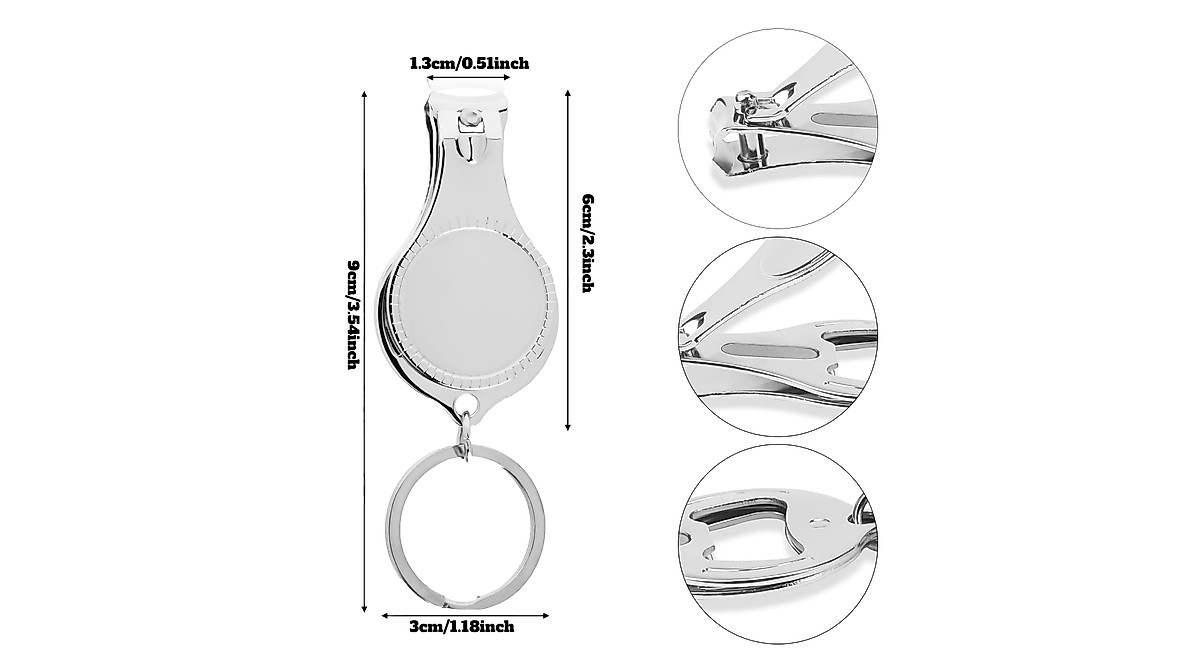 Personalized 100Pcs Nail Clipper Bottle Opener Favors