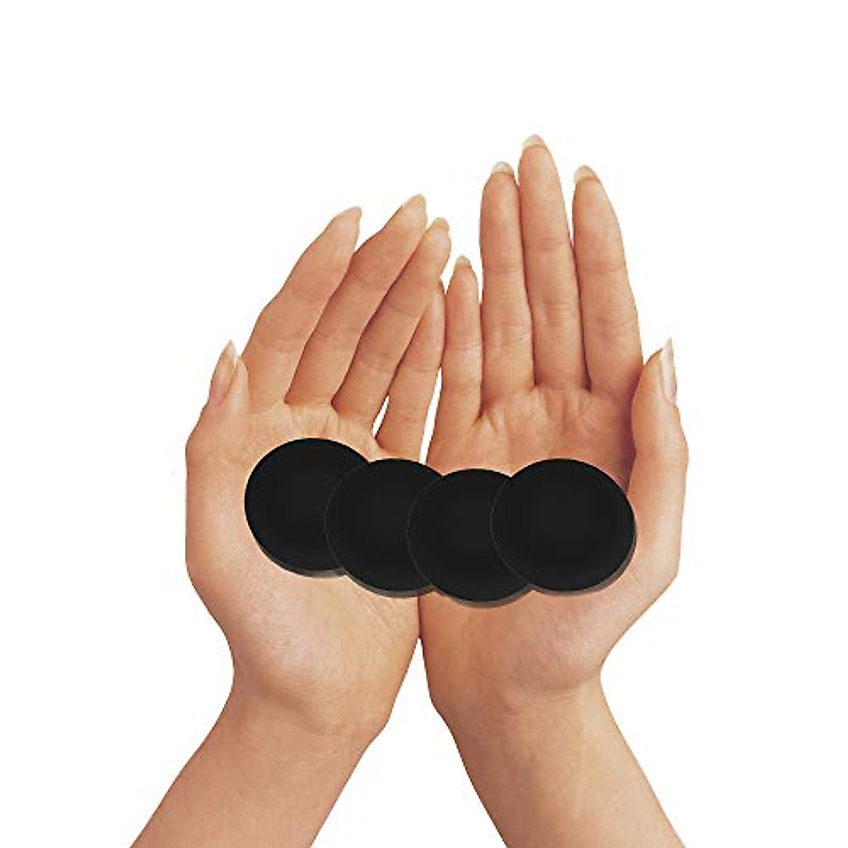 Ear Cushions Foam Replacement for Plantronics Headphones Most Standard Size Office Telephone Headsets H251 H251N H261 H261N H351 H351N H361 H361N Headset Disposable Covers, 8 Pack, Black