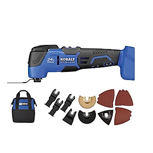 Kobalt 18-Piece Cordless 24-Volt Max Oscillating Tool Kit