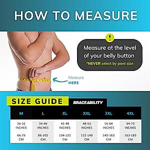 BraceAbility Work Back Brace - Removable Suspender Shoulder Straps for Heavy Lifting Safety - Industrial Lower Back Pain Protection Belt for Men and Women in Construction, Mover, Warehouse Jobs (3XL)