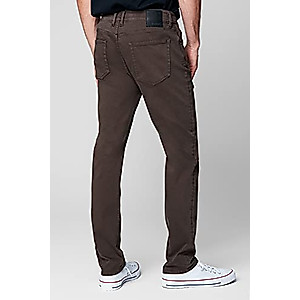 [BLANKNYC] mens Slim Fit Flat Front Tapered Jean With Basic 5-pocket Detail Casual Pants, Turkish Coffe, 32 US