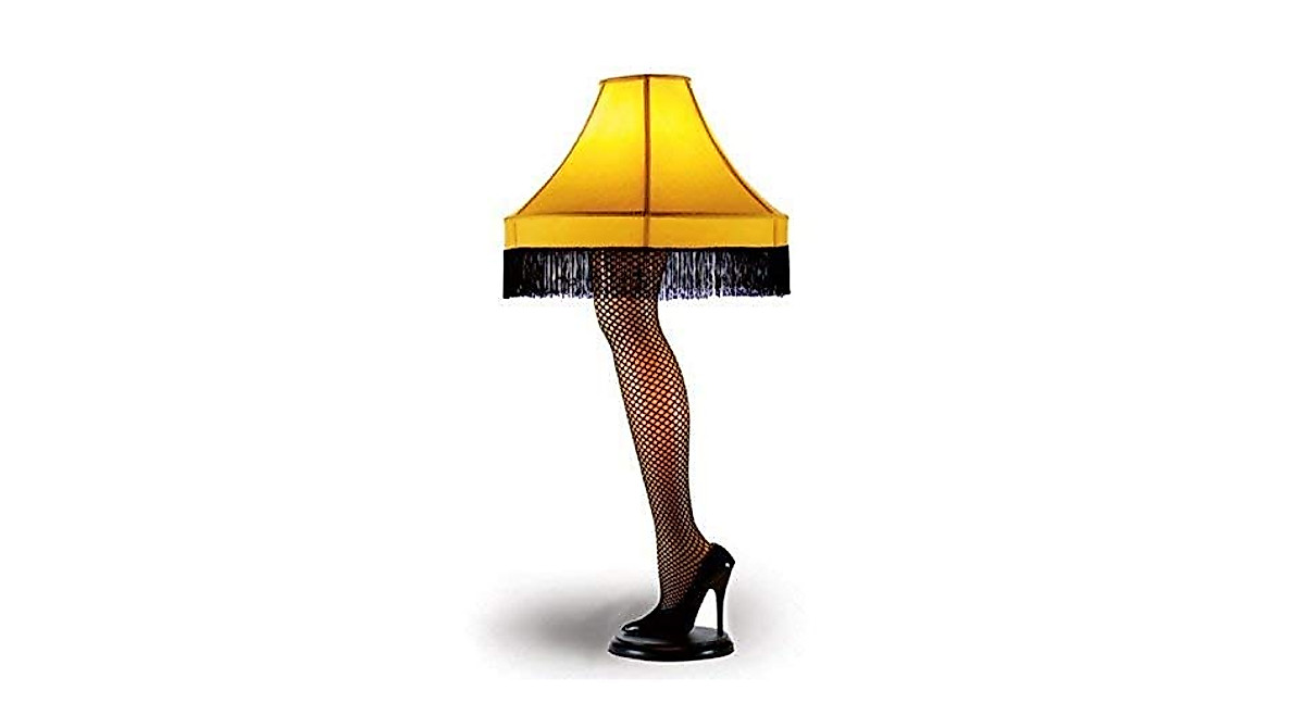 NECA Christmas Story Large Leg Lamp 40" - Iconic Movie Prop & Decor