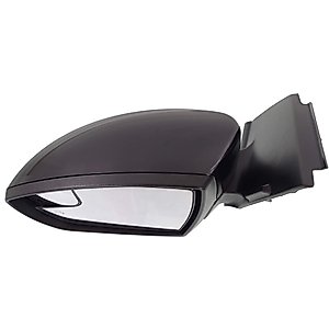 Kool Vue Driver Side Power Heated Mirror for Ford Escape 2013-2016 With Signal Light, Memory & Puddle Lamp; Without Blind Spot Light Paintable