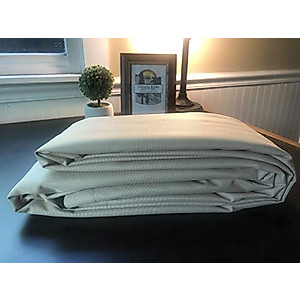 Replacement Bimini Top Canvas with Boot, Beige, 10' Long x 8.5' Wide, 16oz, by Cypress Rowe Outfitters, 4 Bow, fits 97"-103" Width