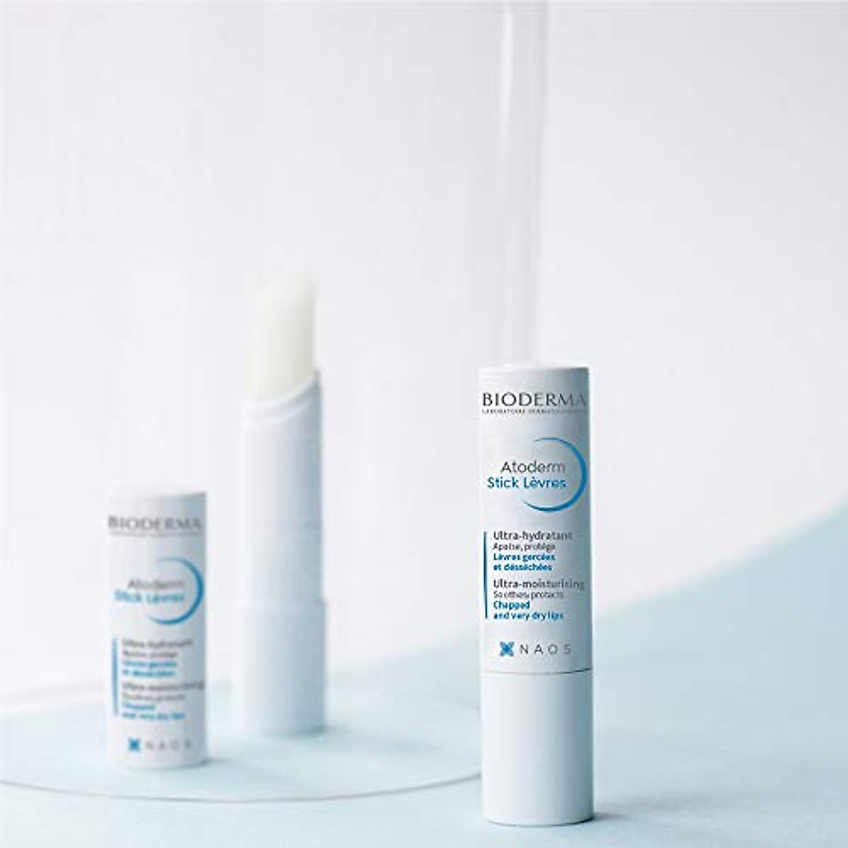 Bioderma - Atoderm - Lip Stick - Hydrating, Soothing and Renewing Lip Stick - for Dry Lips , Pack of 2