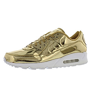 Nike Womens Air Max 90 WMNS CQ6639 700 Metallic Pack - Gold - Size 8W