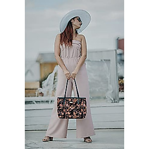 Signare Tapestry Shoulder Bag Tote Bag for Women with Ume Sakura Japanese Style Travel And Work Tote Bags For Women|COLL-SAKURA