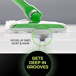 Swiffer Sweeper Heavy Duty Multi-Surface Dry Cloth Refills for Floor Sweeping & Cleaning, 20Count