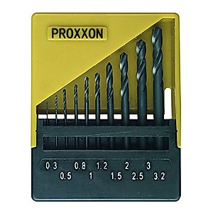 Proxxon HSS Twist Drill Set, 10 pcs.