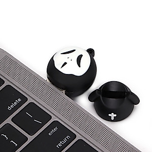 USB Flash Drive USB2.0 Memory Stick, Faceless Ghost Cartoon U Disk Drive Storage High Speed Thumb Drive, Data Transmission Portable for Computer/Laptop (64GB)