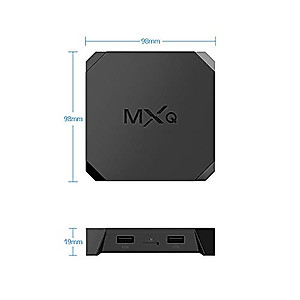 Shiningworth MXQ Android TV Box, Android 7.1 TV Box Amlogic S905W Quad Core 1G+8G WiFi 2.4GHz HD 4Kx2K Smart TV Media Player for Home Entertainment