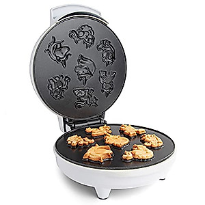Unicorn Mini Waffle Maker- Creates 7 Different Unicorn Animal Shaped Waffles in Minutes- A Fun and Cool Magical Breakfast for Kids & Adults - Electric Non-Stick Waffler Iron, Fun Gift for Girls