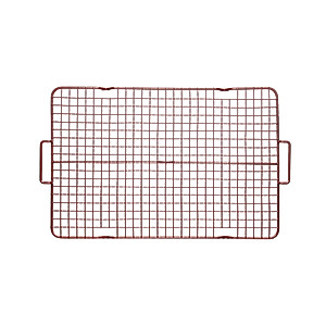 CasaWare 3pc Ultimate Commercial Weight 15 x 10 x 1-inch Cookie Sheet/Cooling Grid/Silicone Mat Bakeware Set (Silver Granite)