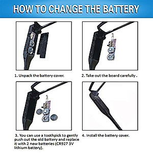 DuanMei Bright LED Readers with Lights Reading Glasses Lighted Magnifier Nighttime Reader Compact Full Frame Eyewear Clear Vision Unisex Clear Vision Lighted Eye Glasses,+1.5