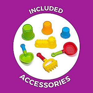 Step2 Naturally Playful Sandbox II with Bonus Sand Tools, Tan