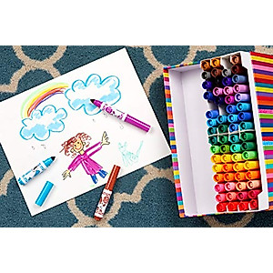 Crayola Pip Squeaks Marker Set, Washable Mini Markers, 64 Count, Easter Gifts for Kids