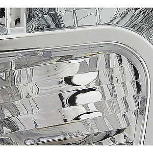 HH Building 2pcs Headlight Front Left Right Driver Passenger Side Clear Lens Chrome Housing Extended Extended/Crew Halogen Headlights Lamps NF09-L-HD-JH-NF09-R-GX 26060ZL40A 20907900