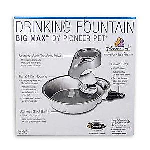 Pioneer Fountain Big Max- Stainless Steel 128 Oz