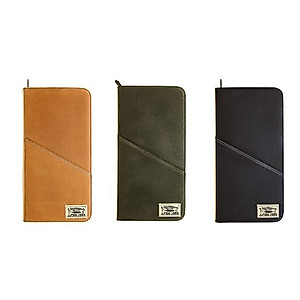 Esterbrook Canvas Collection - 40 Pen Zippered Case - Tan