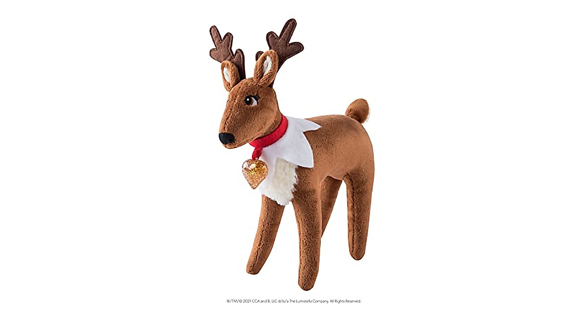 Elf Pets A Reindeer Tradition - Spread Christmas Cheer